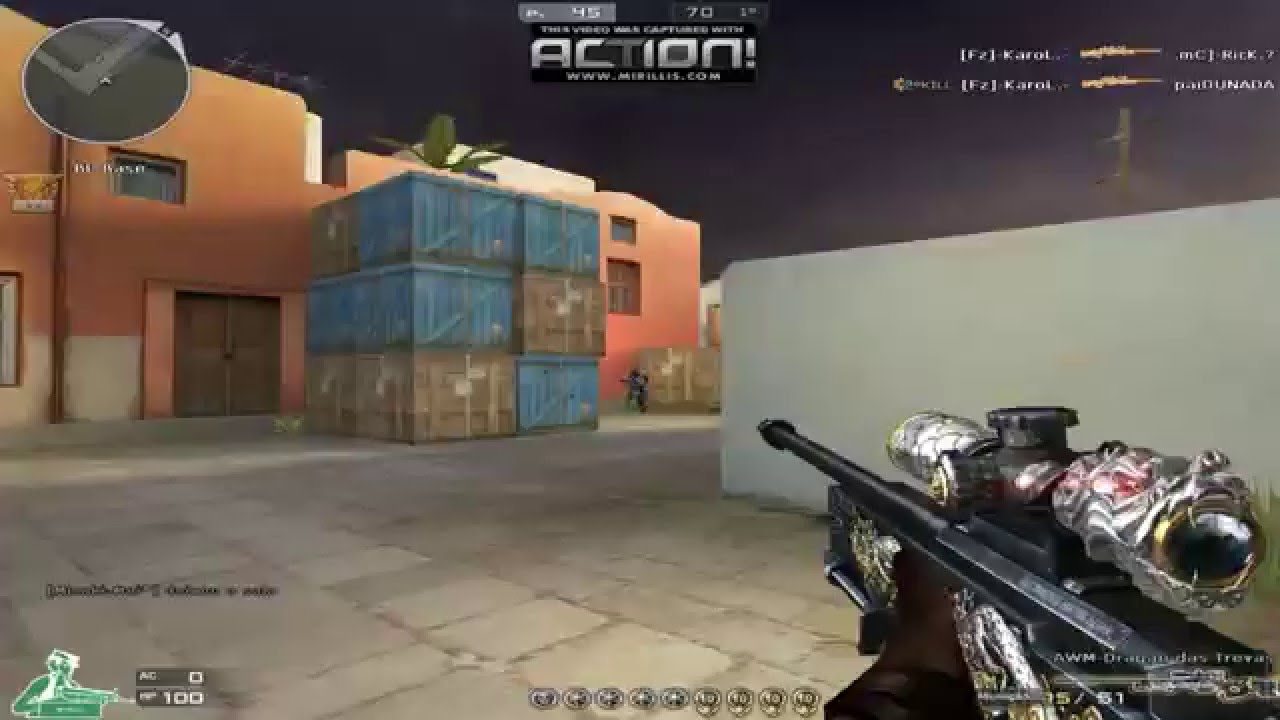 jogando de AWM VIP crossfire al - YouTube