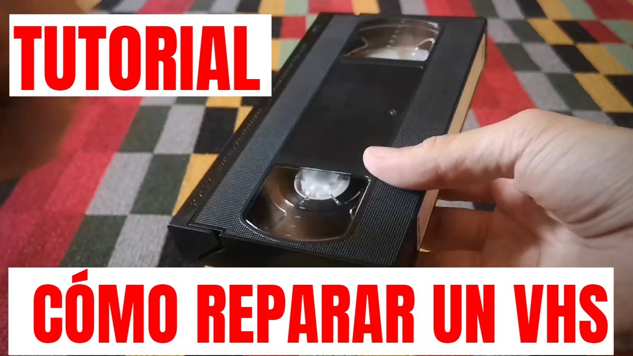 CÓMO DESMONTAR Y REPARAR UN VIDEO VHS - YouTube