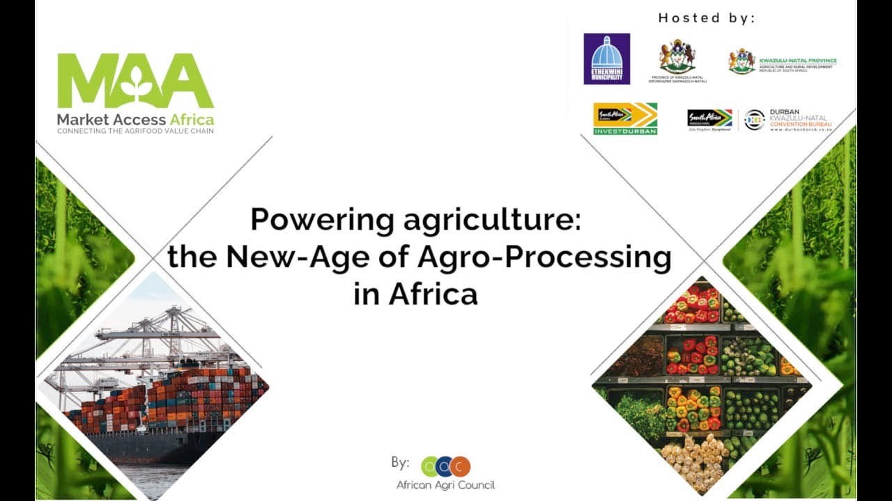 Powering agriculture the New Age of Agro Processing in Africa - YouTube
