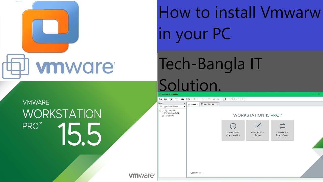 How to Install Vmware In your computer. - YouTube
