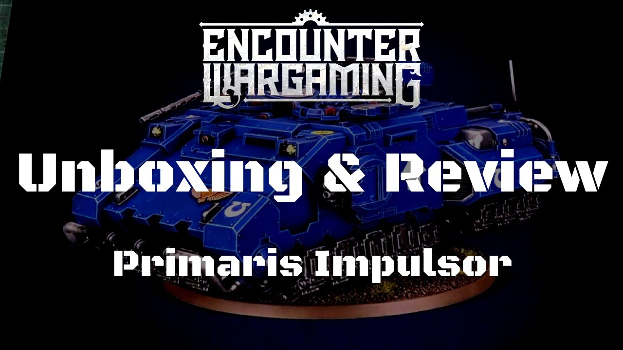 Space Marine Impulsor - Unboxing, Rules Review, Magnet Options, Size ...