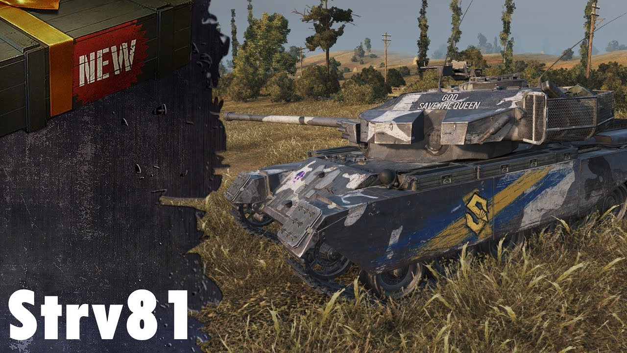 World of Tanks | New premium tank | Strv 81 | CZ - YouTube