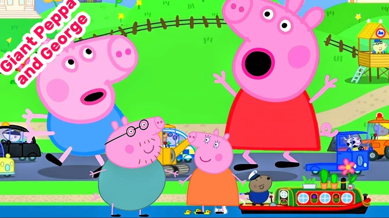 Giant Peppa Pig and George Pig 🐽 Peppa Pig Tales Brand New Episode 2025 ...