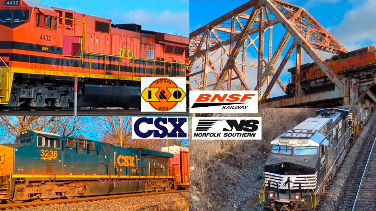 Walton to Winton Place! CSX, NS, I&O, BNSF! Fallen flag rolling stock ...