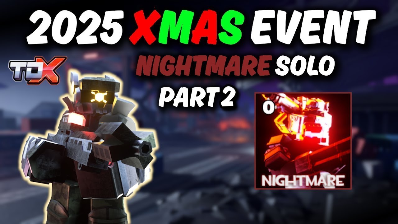 ASSAULT Mode NIGHTMARE Solo | Tower Defense X | Roblox TDX - YouTube