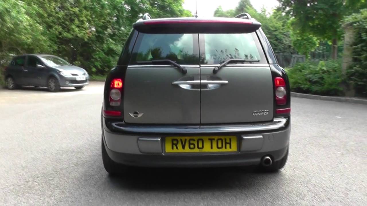 MINI CLUBMAN 1.6 Cooper Graphite [122] 5dr [Chili Pack] U6211 - YouTube