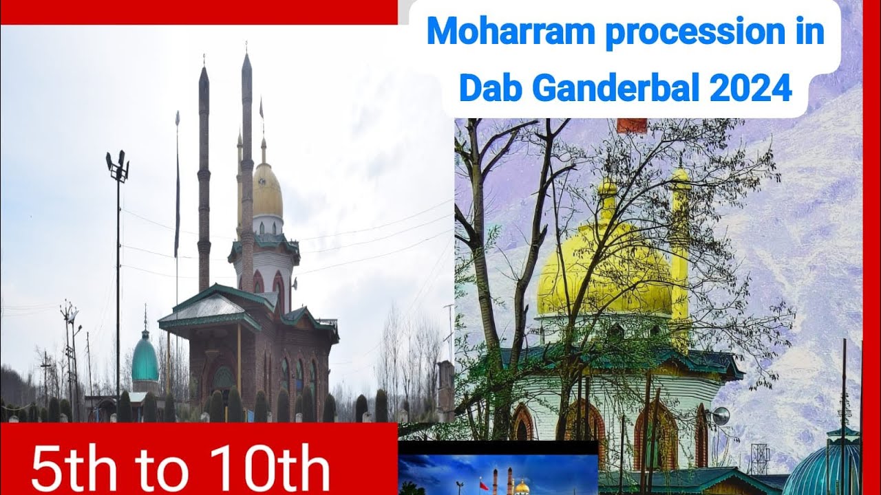 Moharram procession in Dab Ganderbal 2024 (5th to 10 th ) # ...