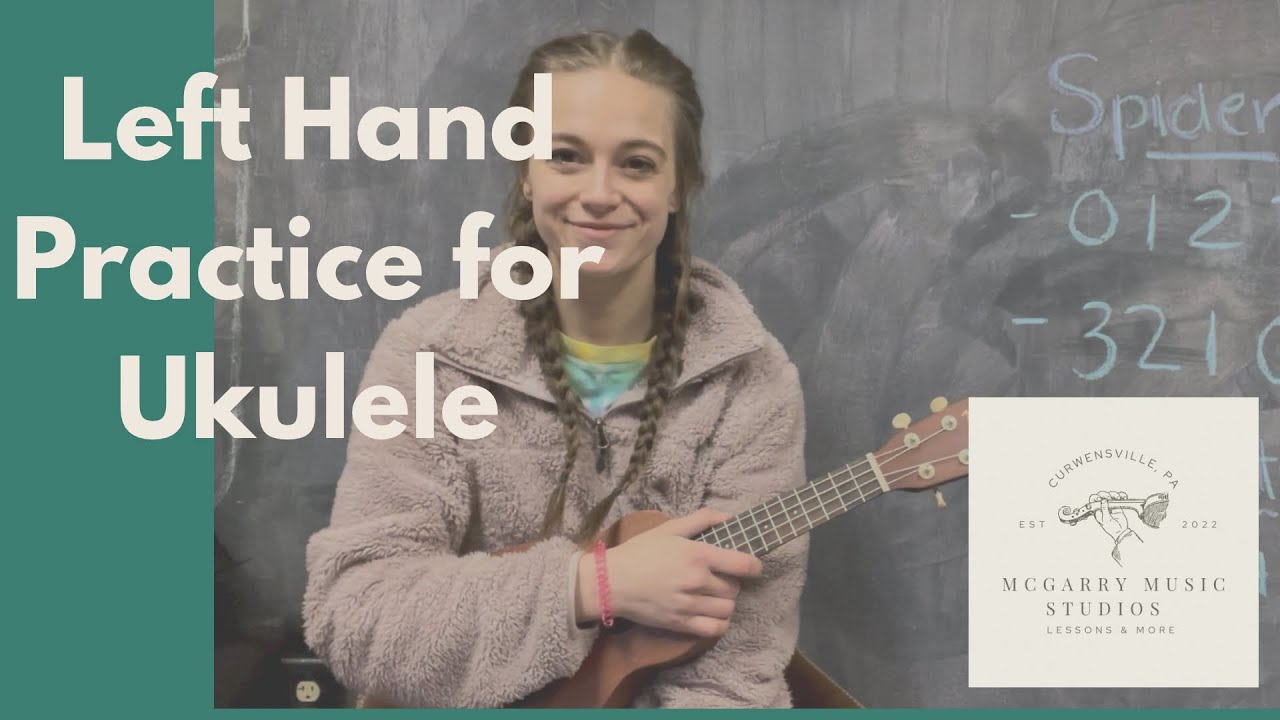 Left Hand Exercises for Ukulele - YouTube
