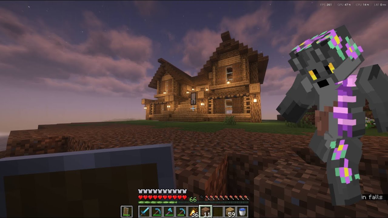 First Minecraft Base - Survival Minecraft - YouTube