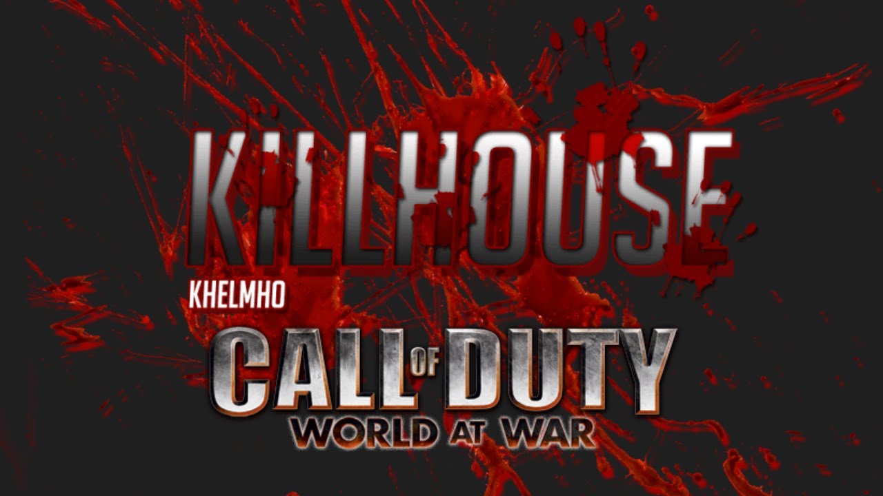 Waw custom map zombie Killhouse - YouTube