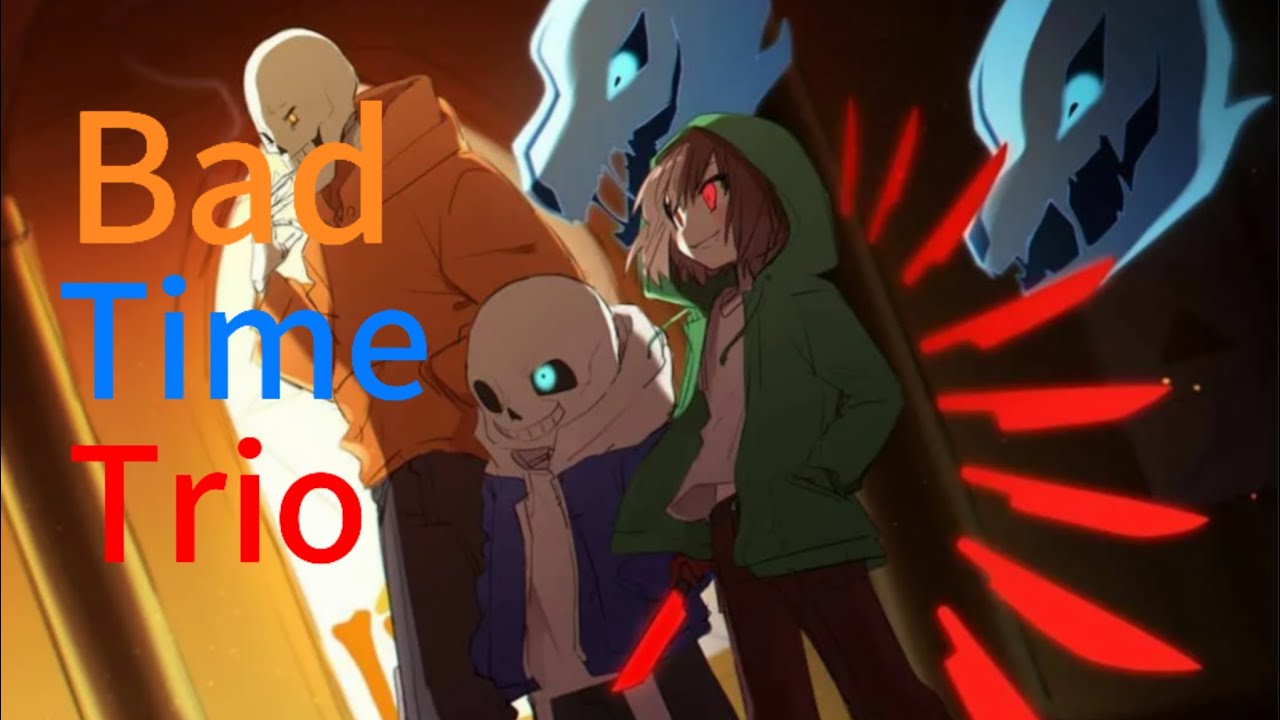 Tôi chơi Undertale Fangame Bad Time Trio Trên Điện Thoại - YouTube