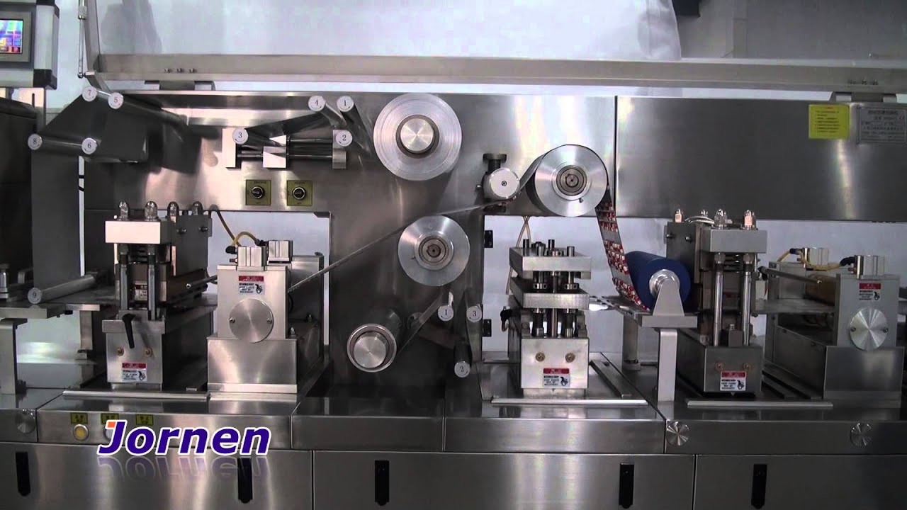 Blister Packaging Line for ALU PVC ALU - YouTube