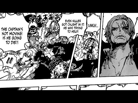 One Piece Chapter 1079. Kid Vs Shanks a shocking ending and showing on ...