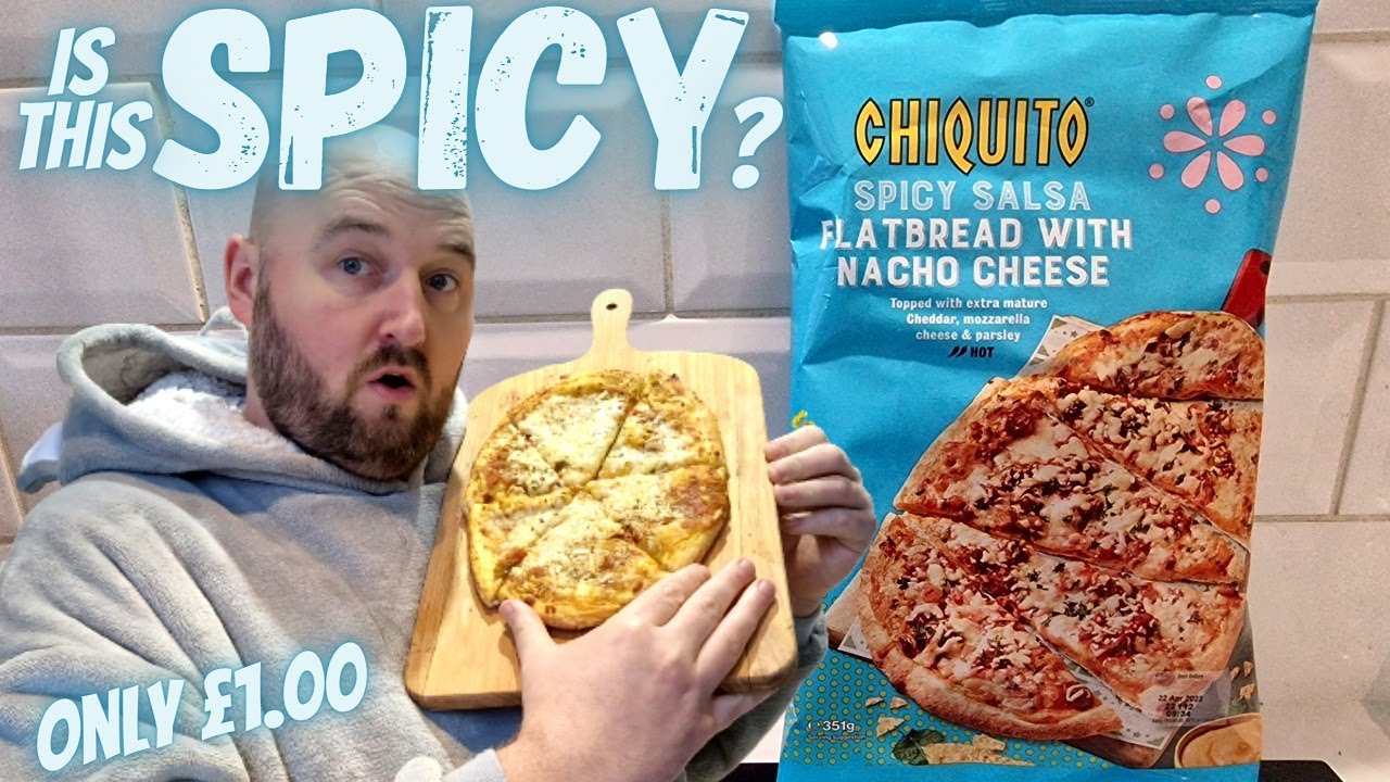 Is this SPICY ? | Chiquito SPICY SALSA FLATBREAD with NACHO CHEESE | 2 ...