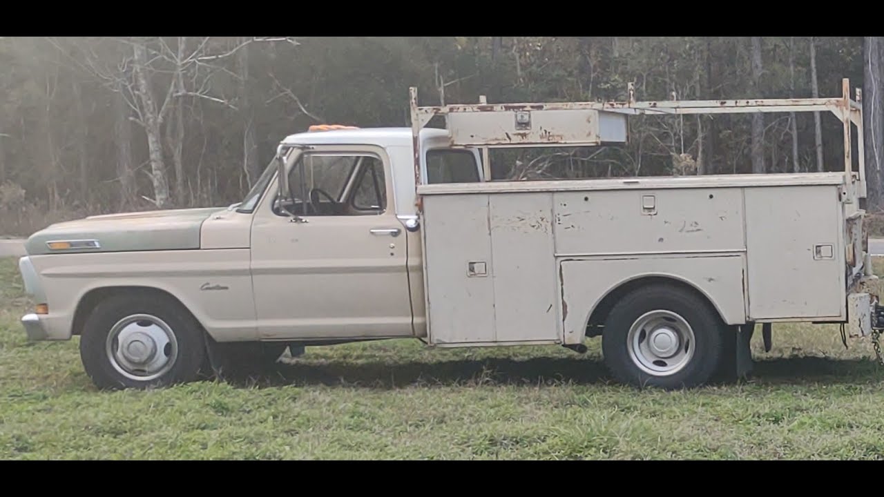 Lower 1971 Ford F-350 Part II - YouTube