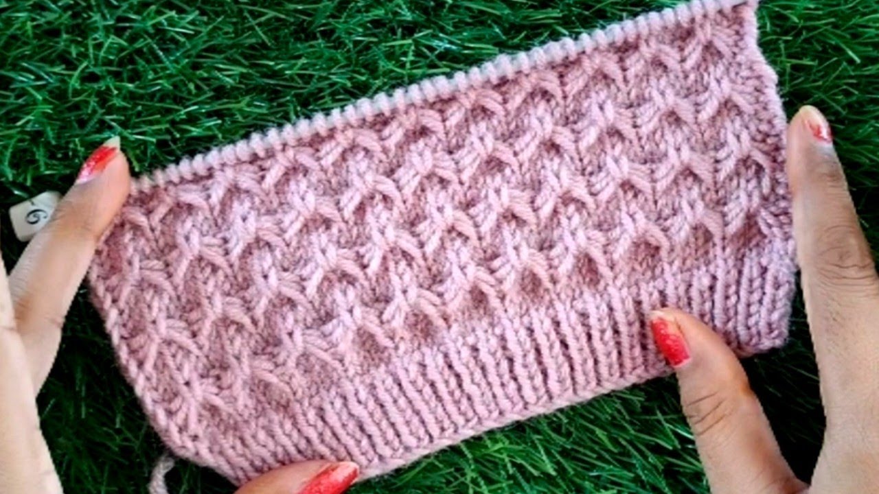 Single Colour Sweater Design 👉 gents Sweater Design Very Easy And ...