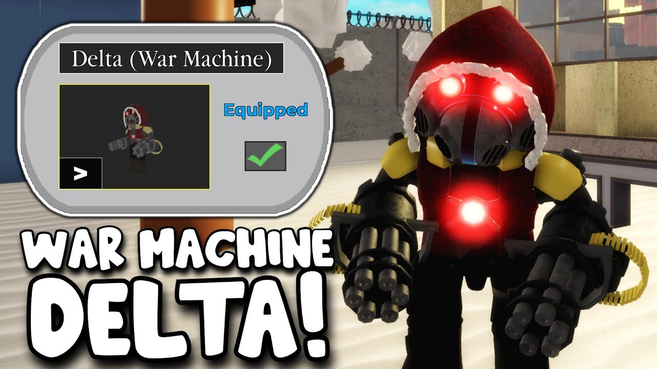 WAR MACHINE Delta Skin! (Piggy Advent Calendar DAY 13!) - YouTube