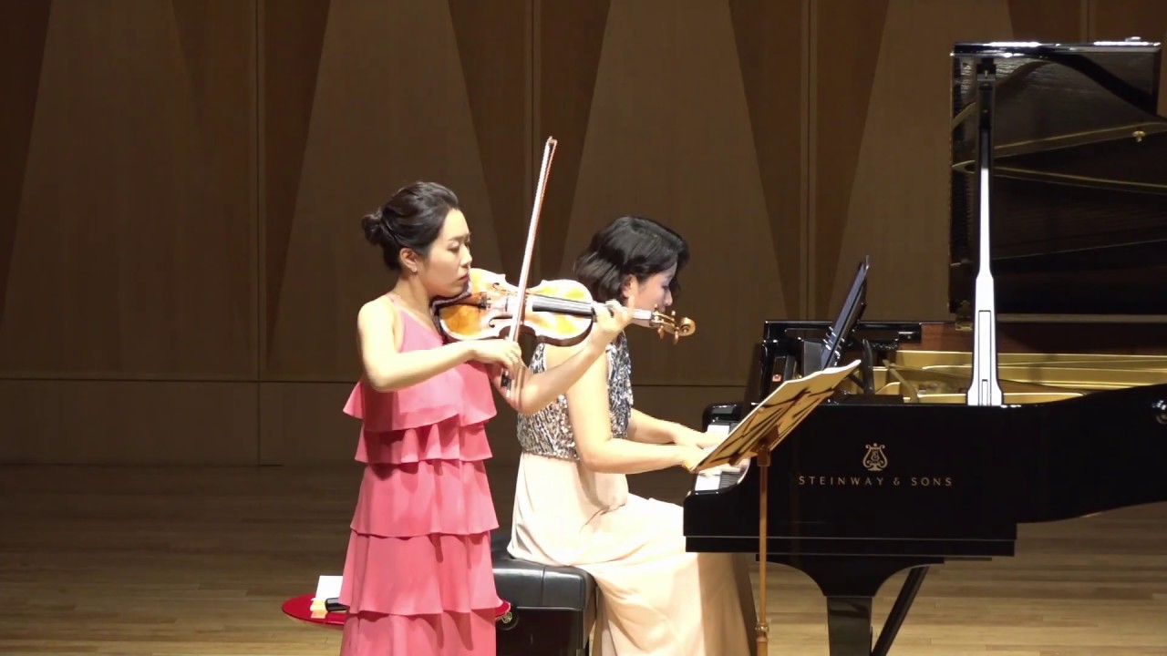 Mozart Sonata for Piano and Violin in A Major, KV 305 (Sora Han & Bohee ...