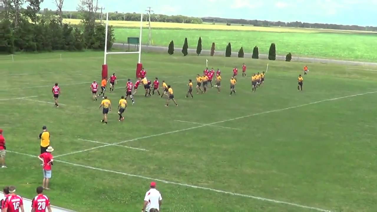 BC U17 Rugby Team VS Ontario U17 Team, July 31, 2015 @ Twin Elms Park ...