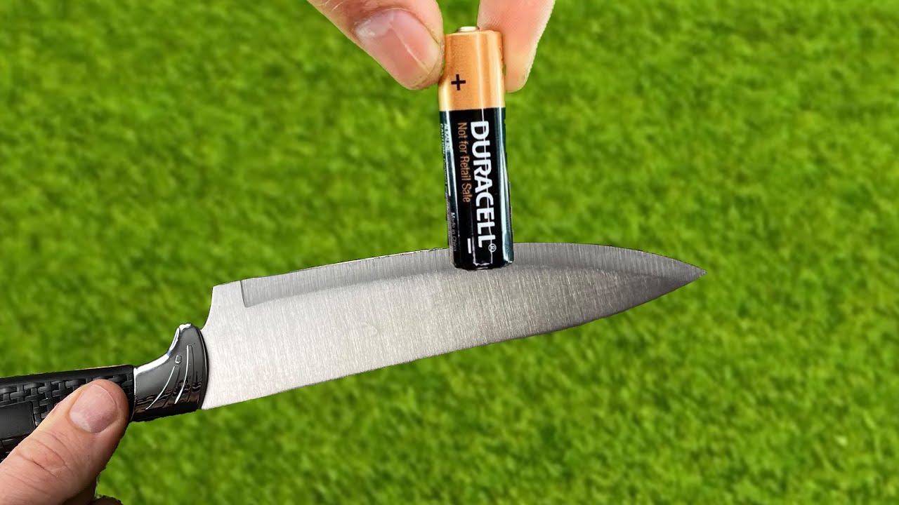 😱Knife sharpening secrets revealed! - YouTube