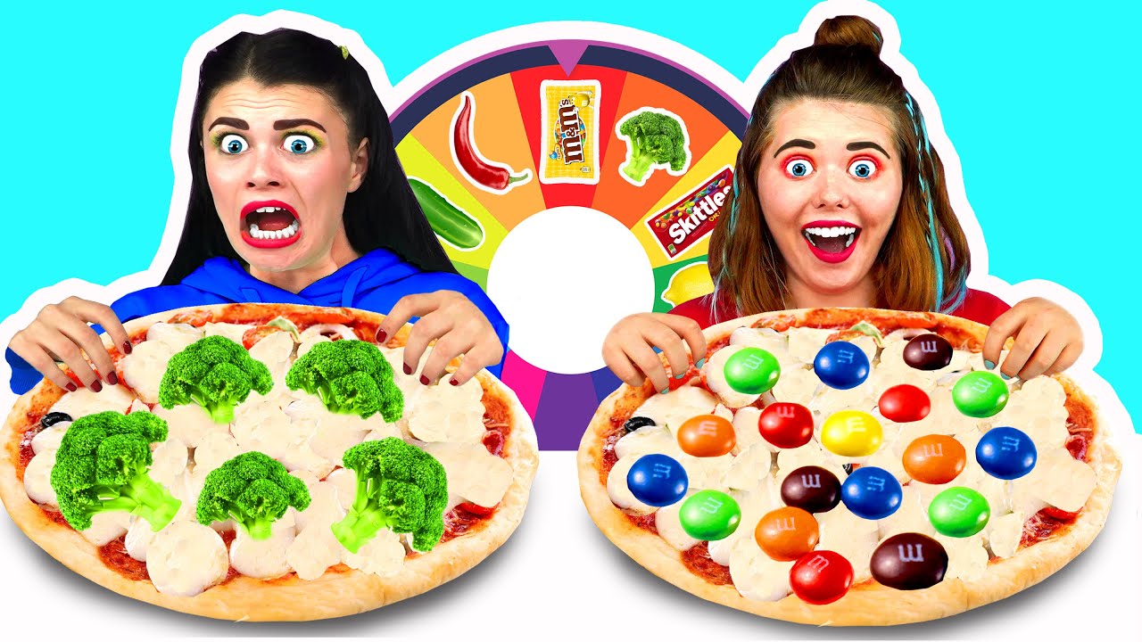 Pizza Challenge #2 피자 도전 Ideas 4 Fun 아이디어 4 재미 - YouTube