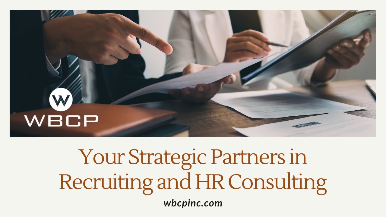 WBCP: Short Commercial #3 - Your Strategic Partners in Executive ...