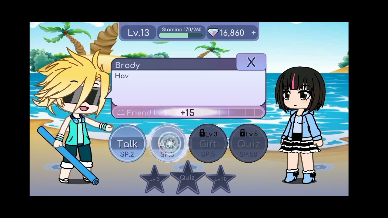 Gacha Life || Life Mode || Beach - YouTube