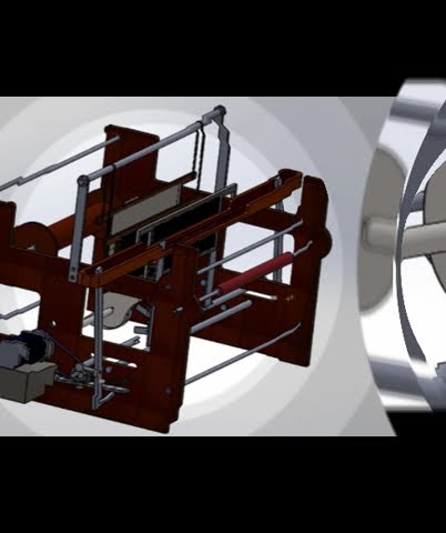 Simulation of Automated Waving Machine - YouTube