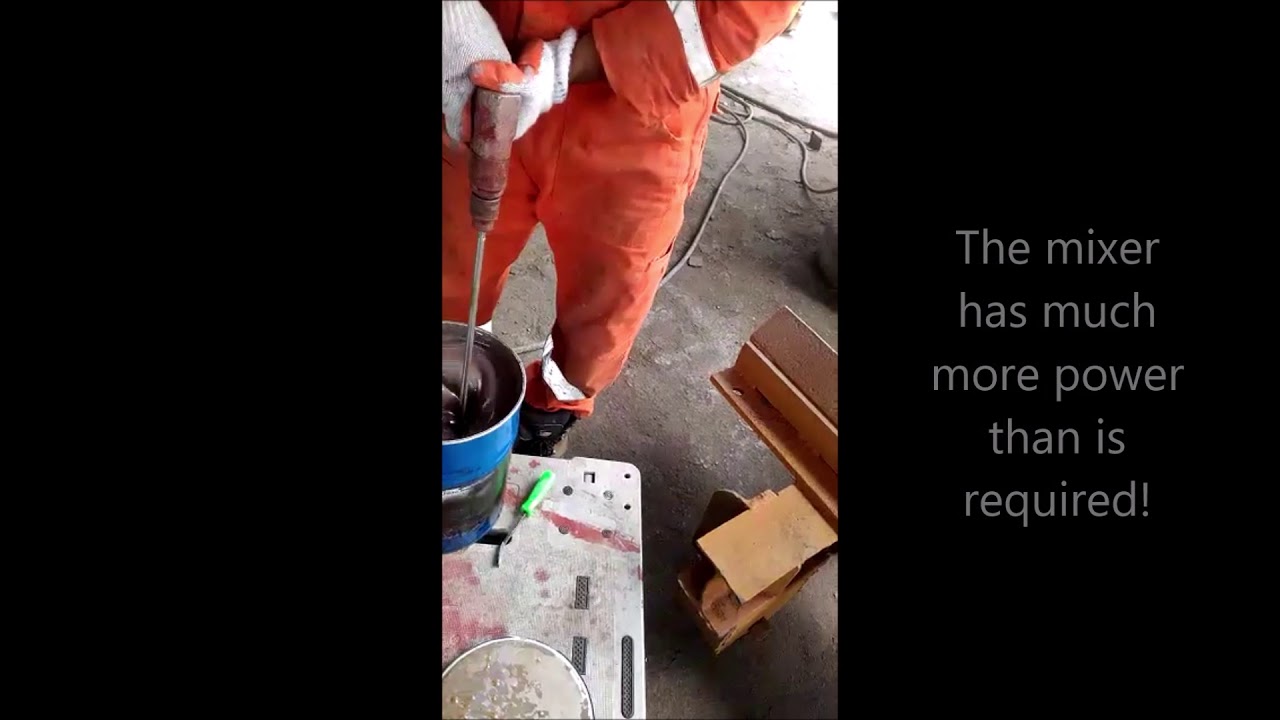 PU ZINC Mixing - YouTube