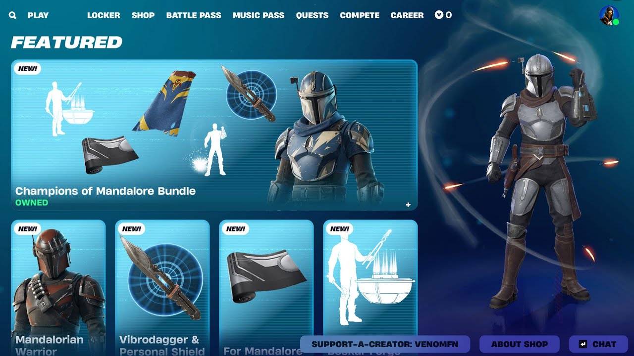 NEW Champions of Mandalore Bundle + Full Mandalorian Showcase! - YouTube