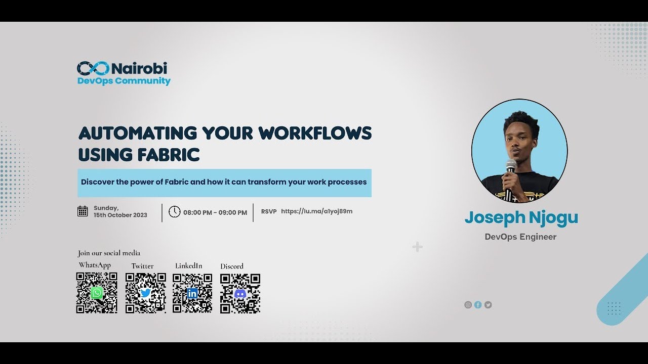 Automate Your Workflow Using Fabric By Joseph Njogu - YouTube