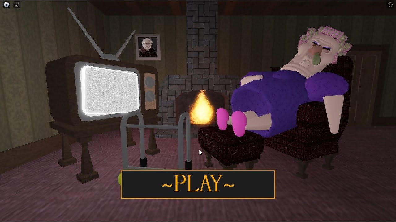 GRUMPY GRAN SCARRY OBBY,SCARY GRANNY - YouTube