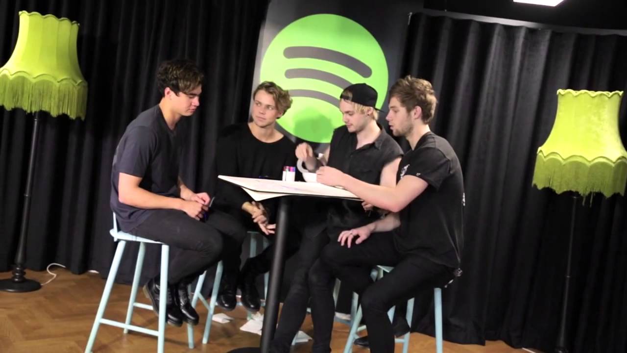5 Seconds of Summer Spotify Showdown - YouTube