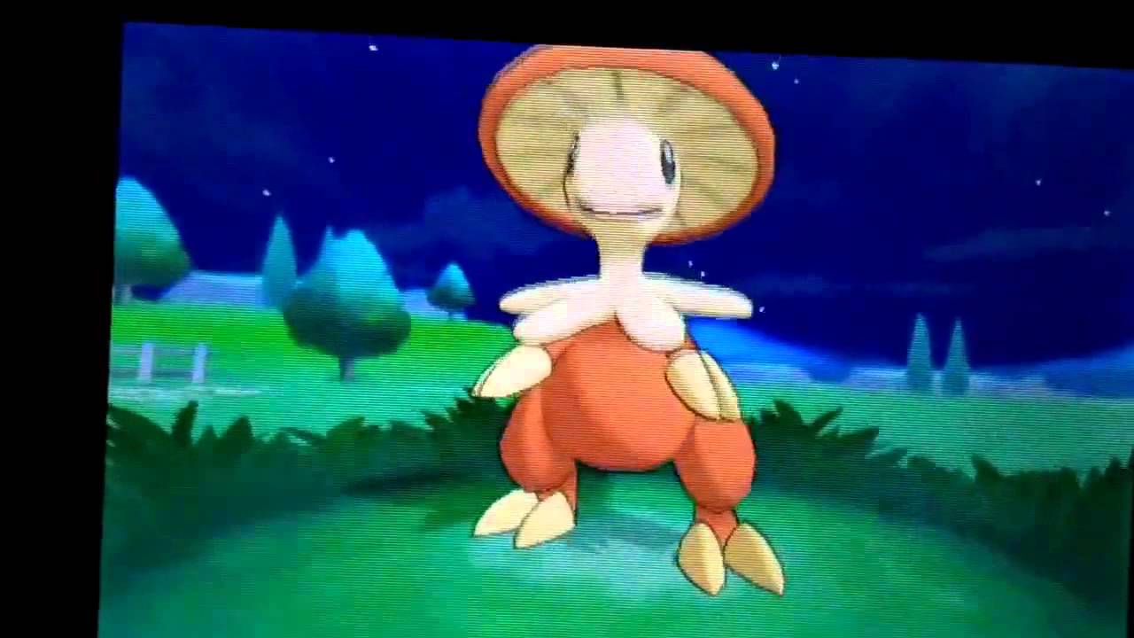 Pokemon X and Y catching shiny breloom!!! - YouTube