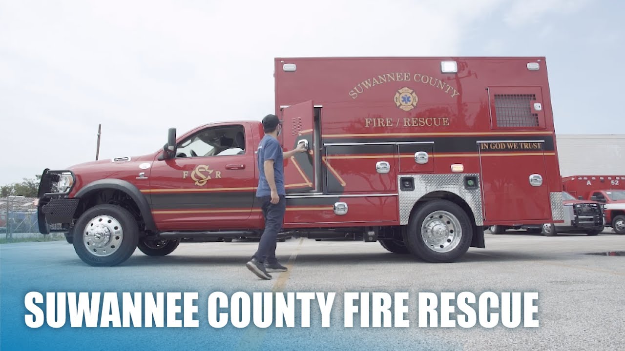 Frazer Unit Tour with Suwannee County Fire Rescue - YouTube