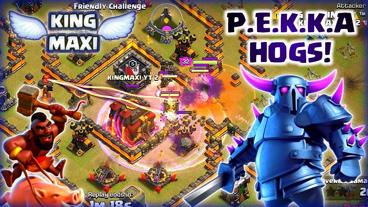 TownHall 10 P.EK.K.A HOG Attack 😤! | Tamil | RIP TH10 Bases 😂🔥 | clash ...