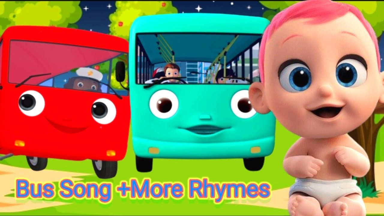 Wheels On The Bus & Twinkle Twinkle Little Star | Nursery Rhymes & Kids ...