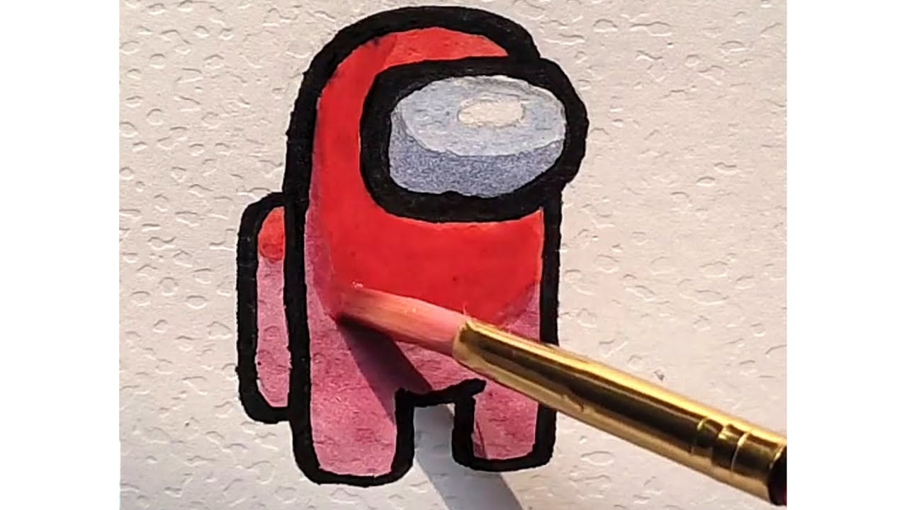 Among us - painting 🎨 - YouTube