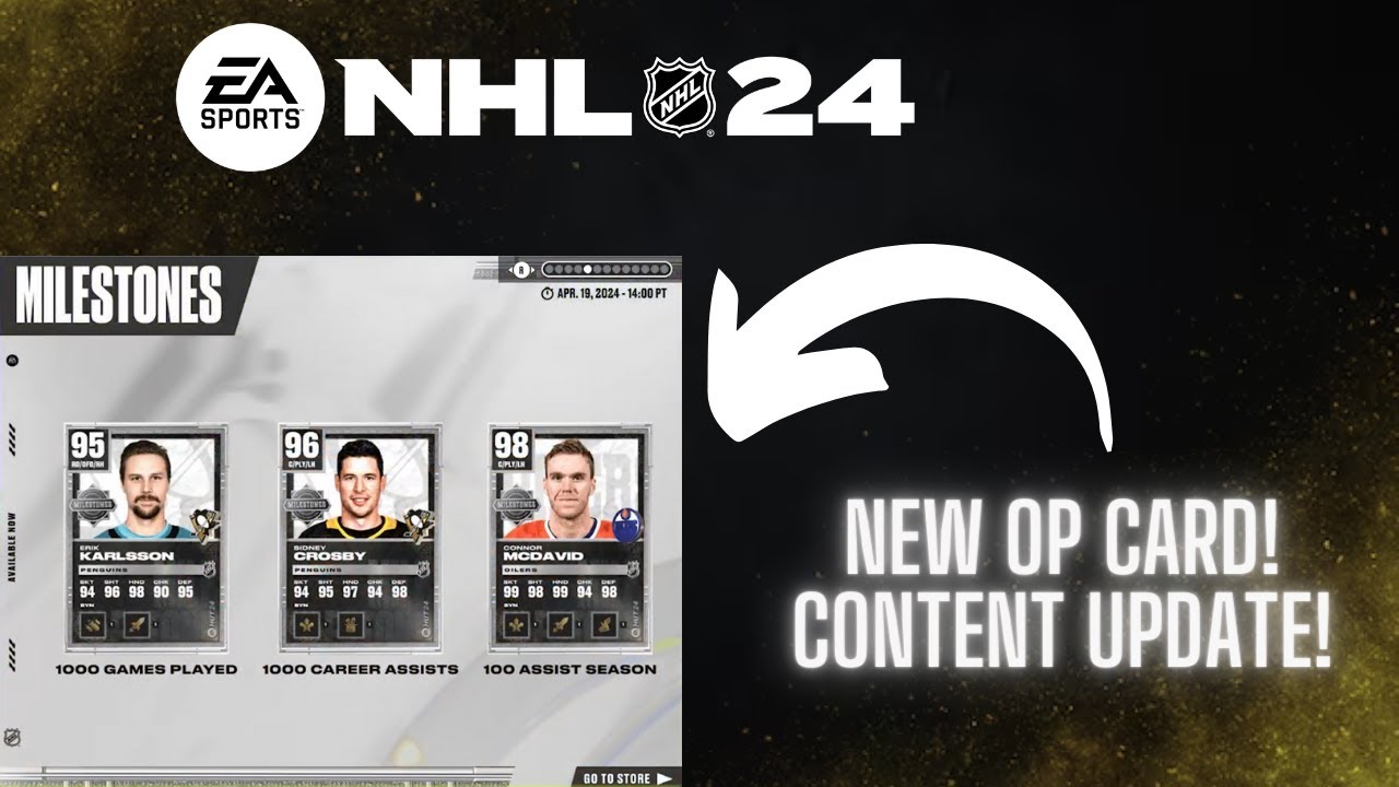 NEW OP CARD!!! | NHL 24 HUT Content Update | SHL Objectives and More ...