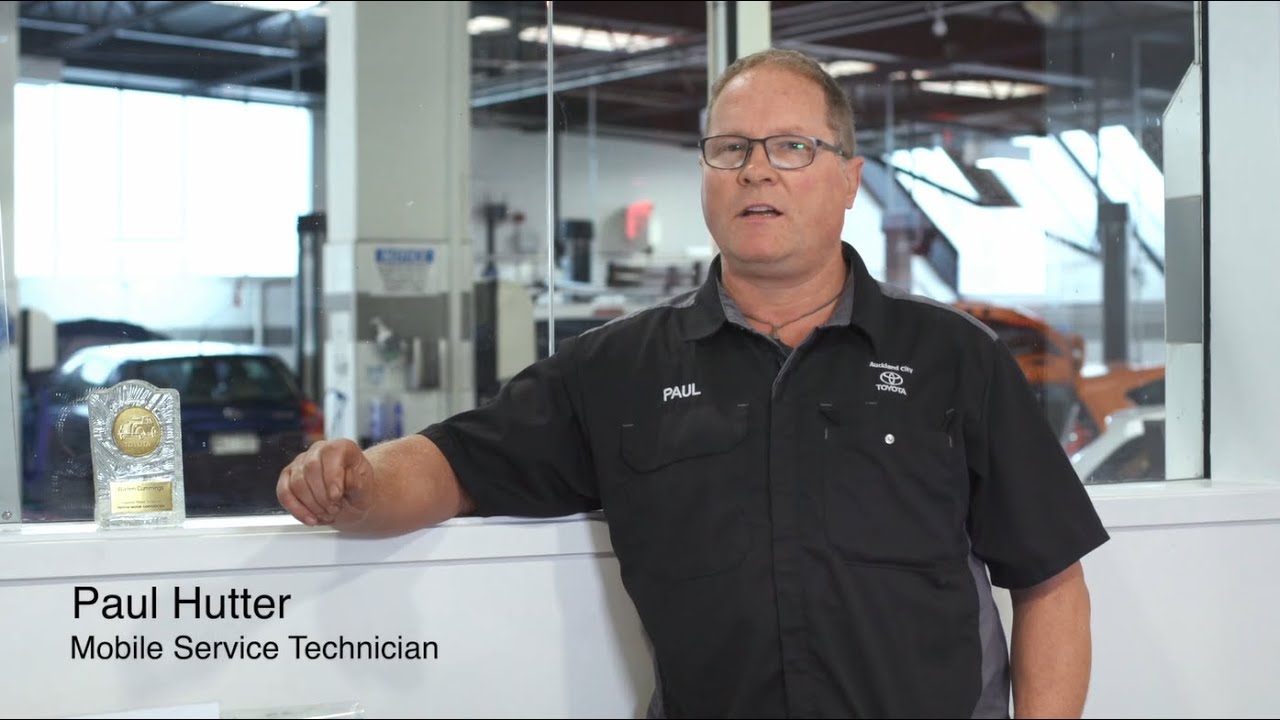 Paul - Mobile Mechanic at Auckland City Toyota - YouTube