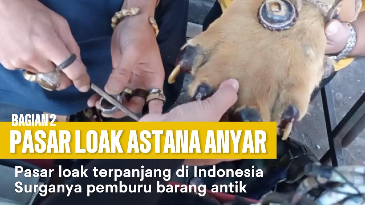 Surga pemburu barang antik dan unik ada di Pasar Loak Astana Anyar ...