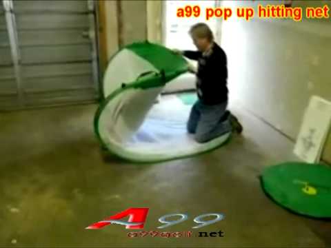 A99 golf Pop-up Htting Net - YouTube