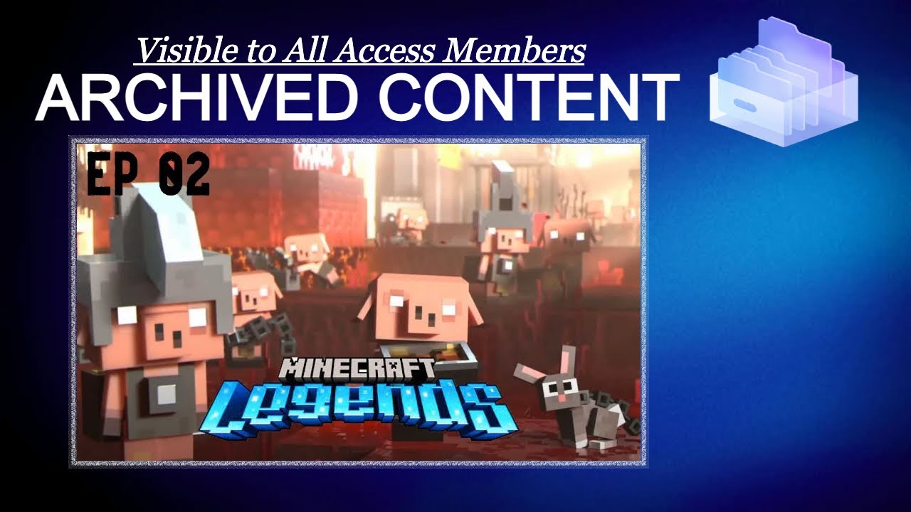 Minecraft Legends - Piglin Invasion (Ep 02) - YouTube