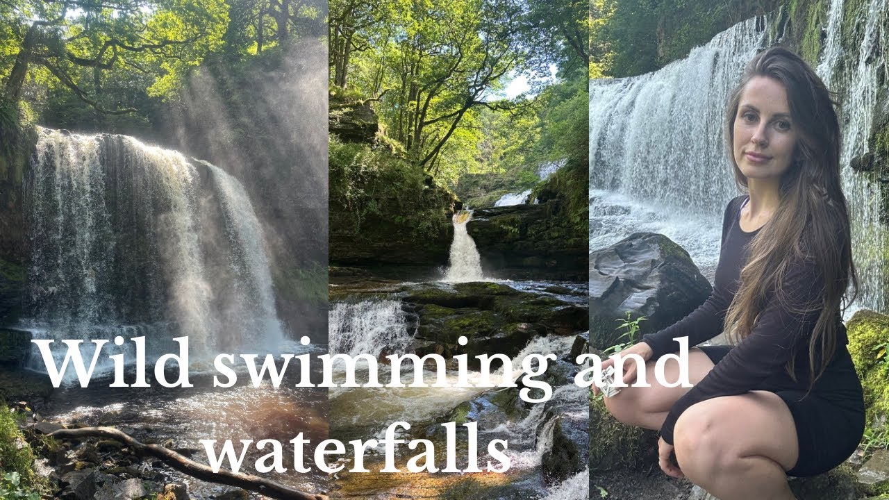 Four Waterfall Walk in the Brecon Beacons ⛰️🥾 Wild swimming on a hot ...