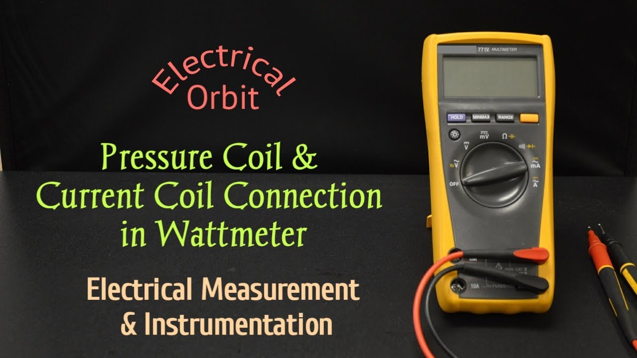 Pressure Coil Current Coil Connection In Wattmeter With Problem Pressure Coil Current Coil Connection In Wattmeter With Problem