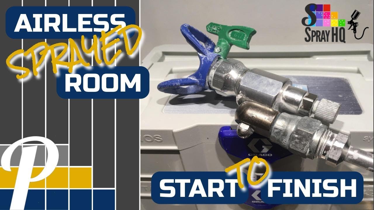 Airless Spraying with a Graco 395 Airless Paint Sprayer | Everything ...