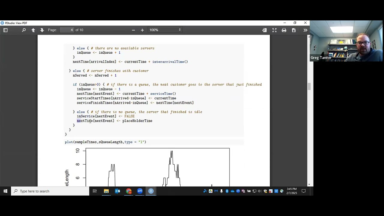 Queuing Simulator Code - YouTube