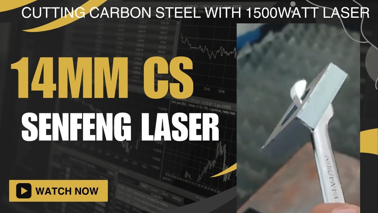 Cutting 14mm CS/MS with 1500watt SENFENG Laser #karachi #laser # ...