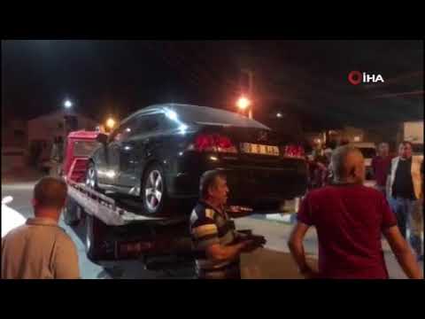 Kazayı gören cep telefonuna sarıldı