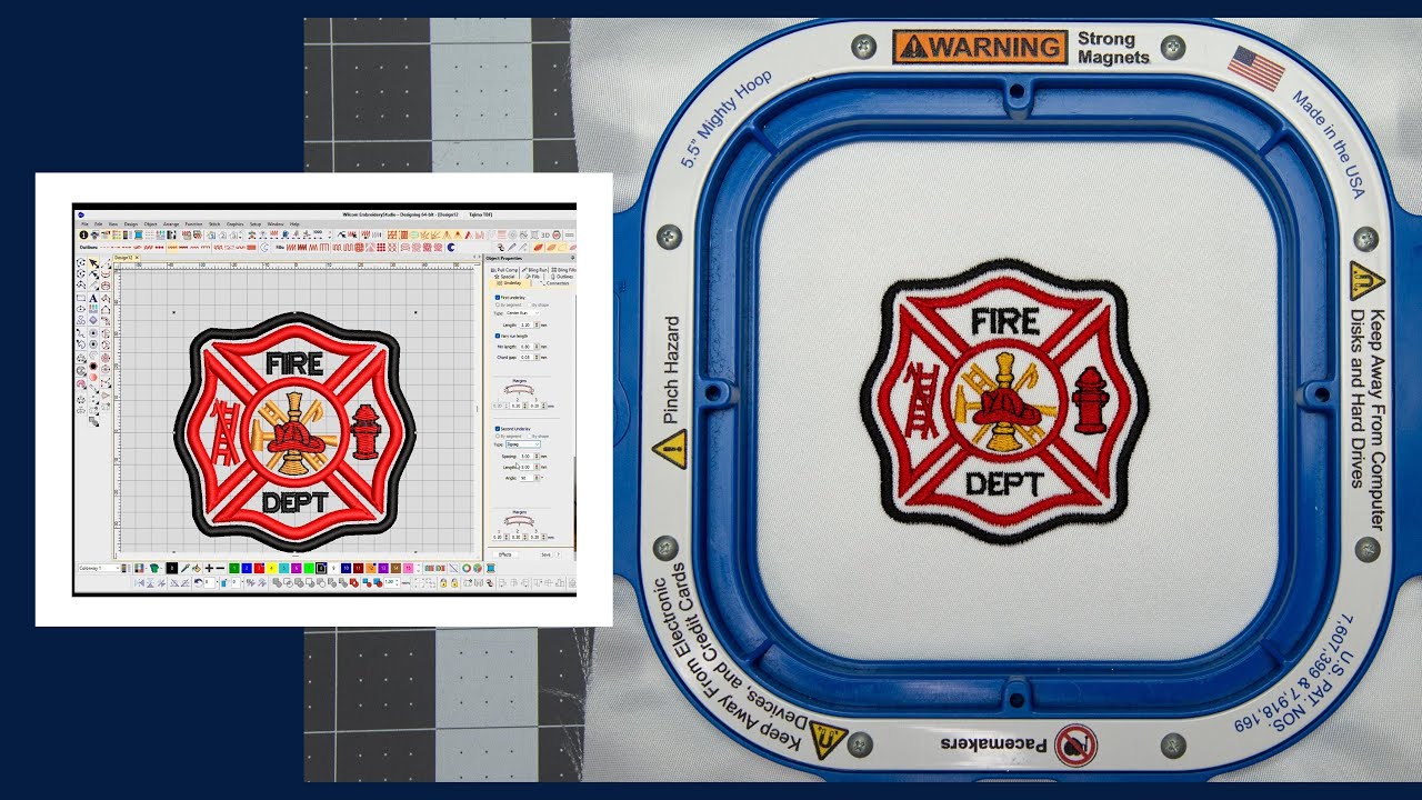 Week 19- Fireman Patch: Step by step process: - YouTube